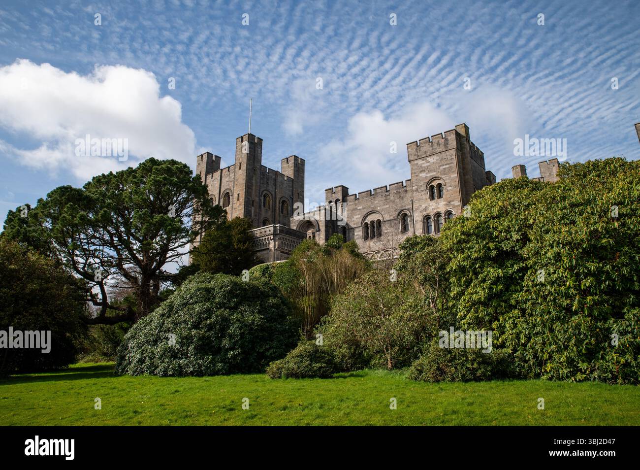 Wales bangor penrhyn castle hi-res stock photography and images - Alamy