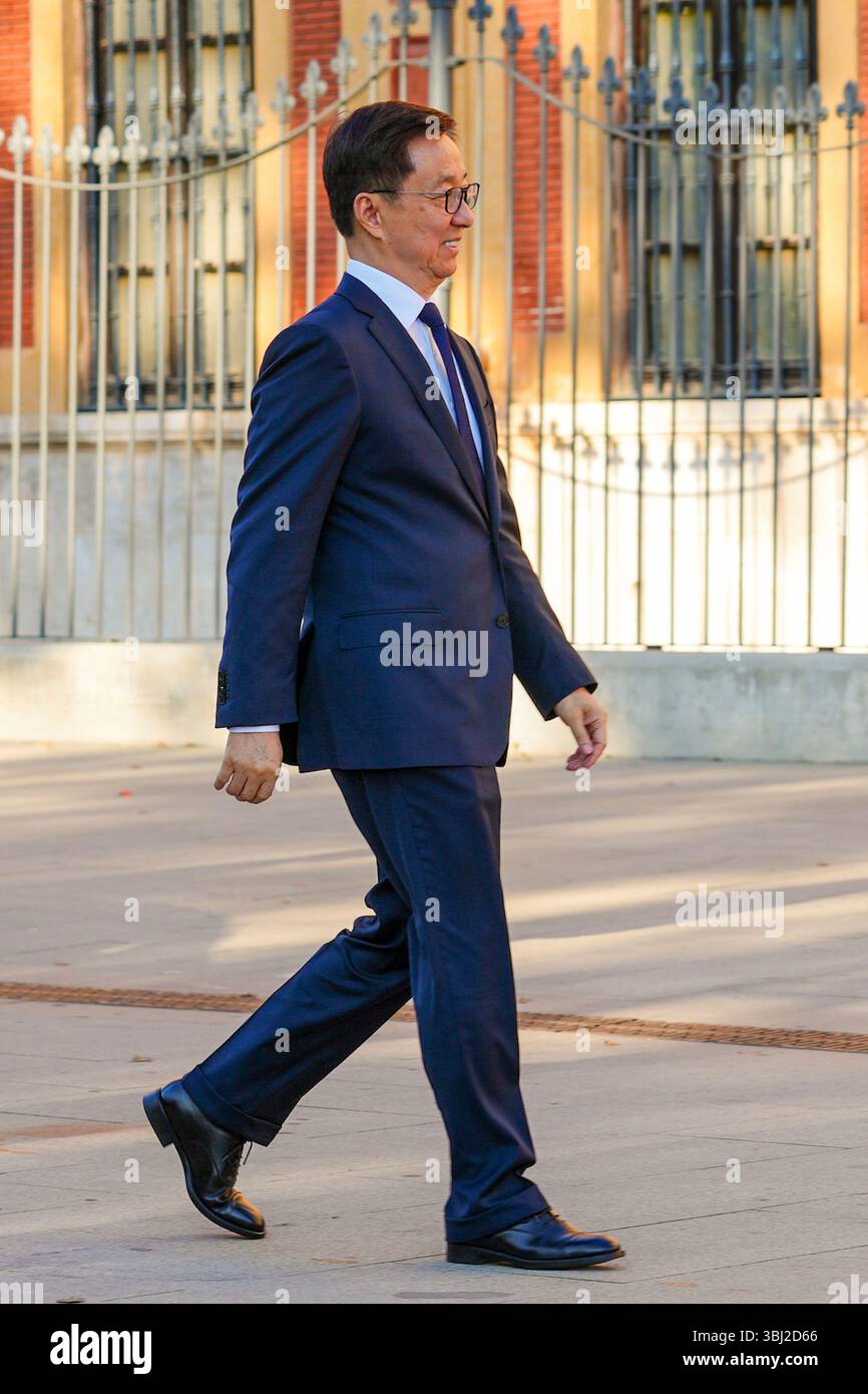 The Vice President of the People's Republic of China, Han Zheng, upon ...