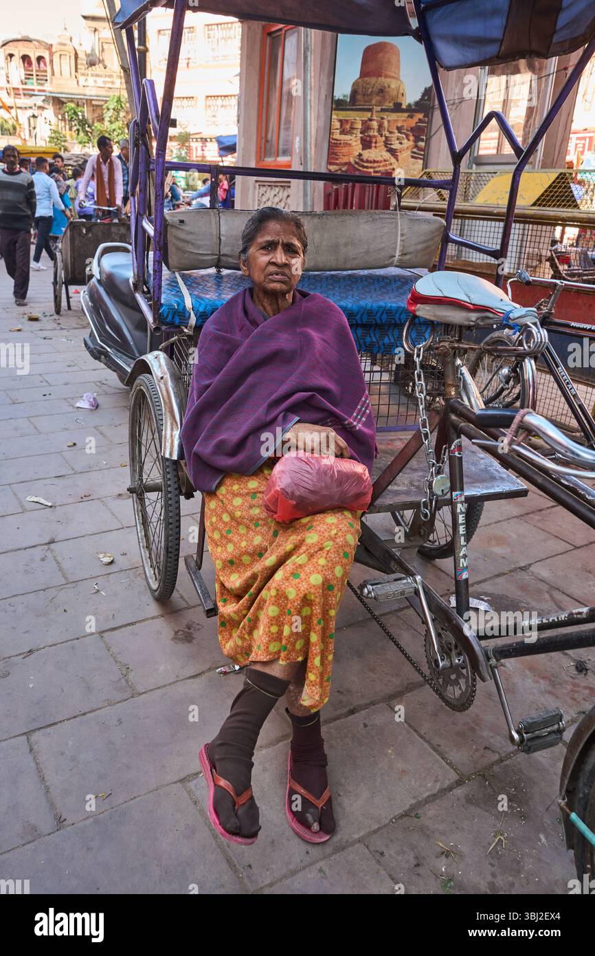Street Scene with Locals in Varanasi, India Stock Photo - Alamy