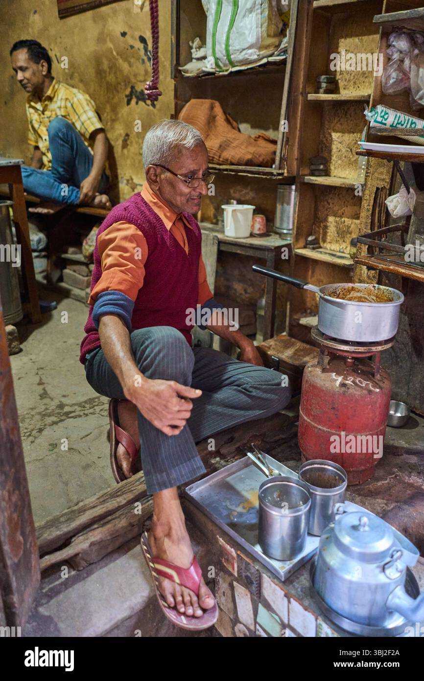 Street Scene with Locals in Varanasi, India Stock Photo - Alamy