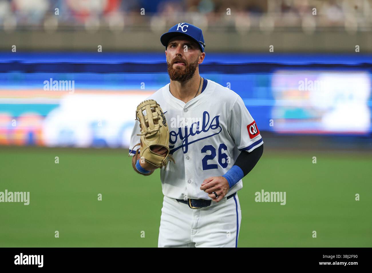 Kansas City, MO, USA. 11th June, 2025. Kansas City Royals right fielder ...
