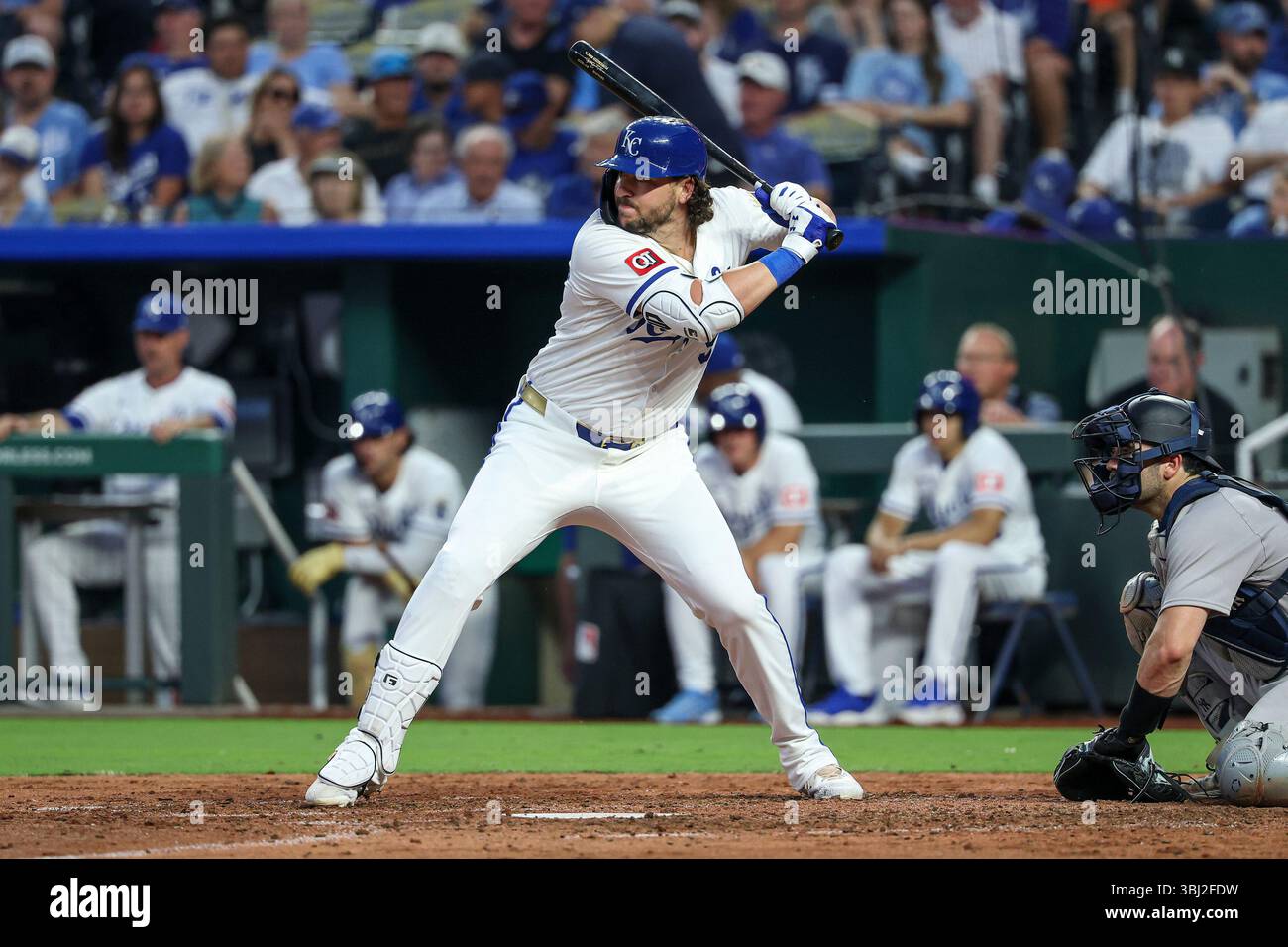June 11, 2025: Kansas City Royals designated hitter Vinnie Pasquantino ...