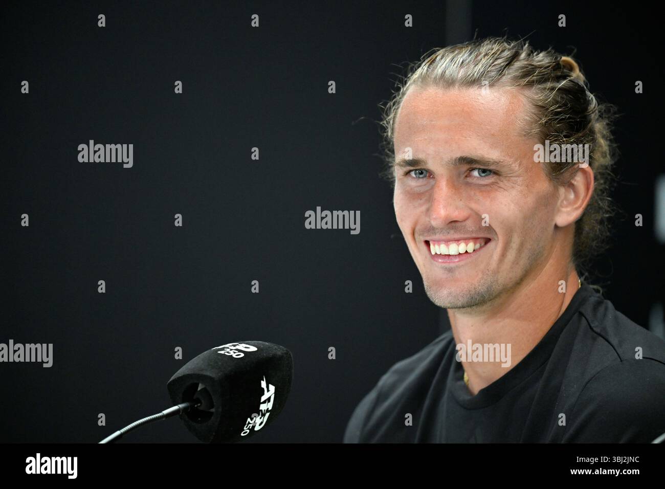 Pressekonferenz PK mit Alexander Zverev (GER) Portrait BOSS Open ATP ...