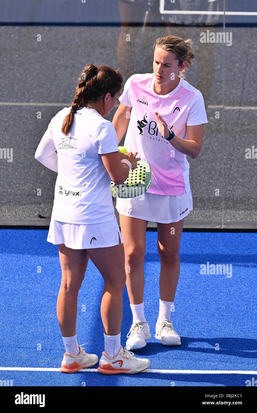 Paula JOSEMARIA MARTIN (ESP) and Ariana SANCHEZ FALLADA (ESP) during ...