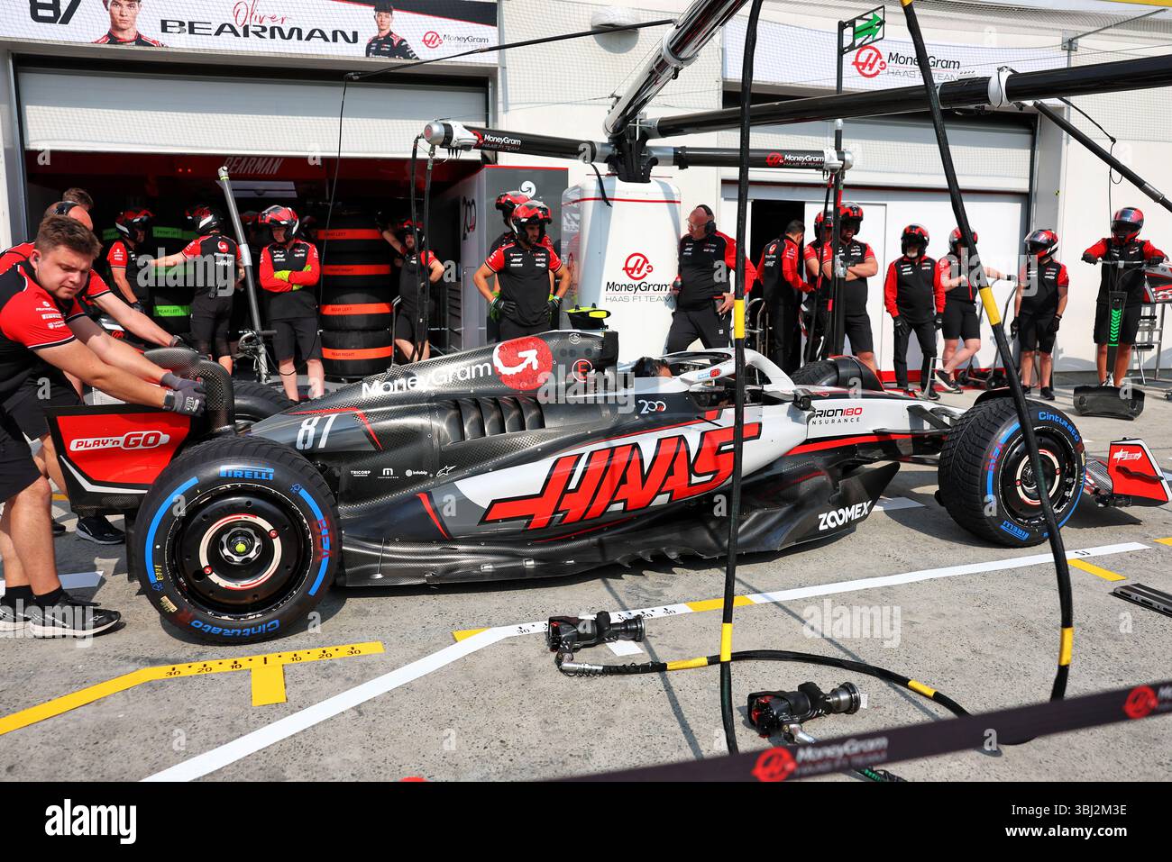 Haas VF-25. 12.06.2025. Formula 1 World Championship, Rd 10, Canadian ...