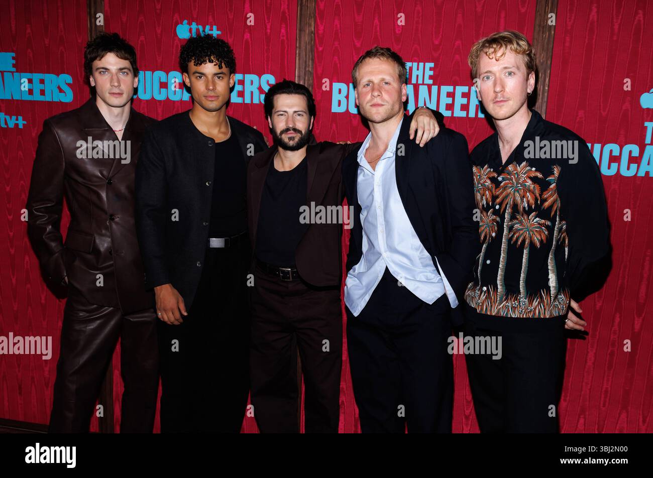 June 11, 2025, New York, Ny, USA: Guy Remmers, Matthew Broome, Jacob ...