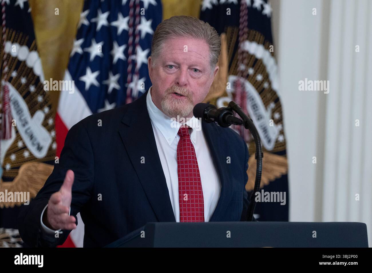 Kent Companies President Bill Kent speaks during a Bill Signing ...