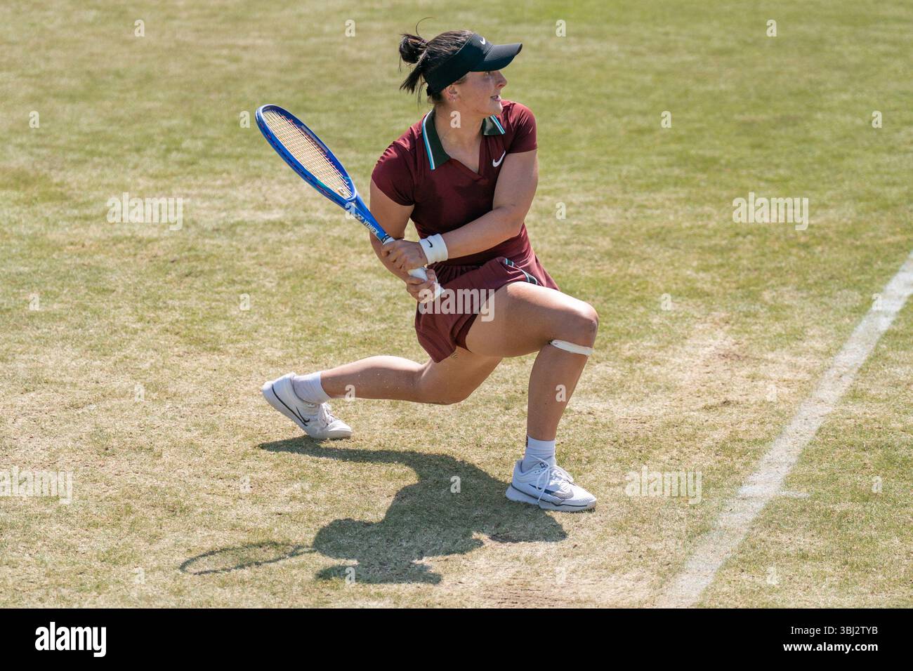 ROSMALEN, NETHERLANDS - JUNE 12: Bianca Andreescu of Canada during Day ...