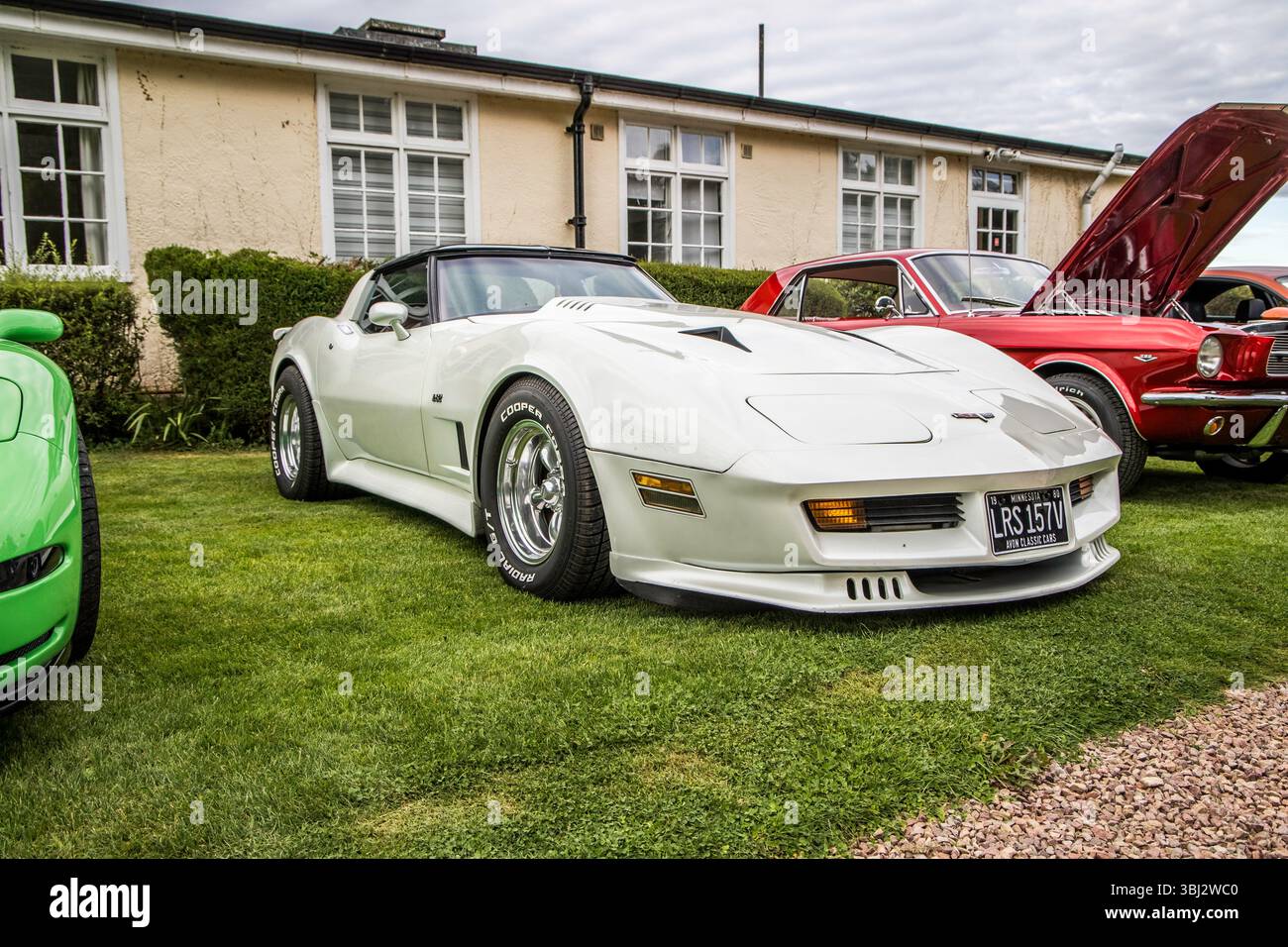 Bristol, UK- August 23, 2023: Chevrolet Corvette C3 third generation of ...