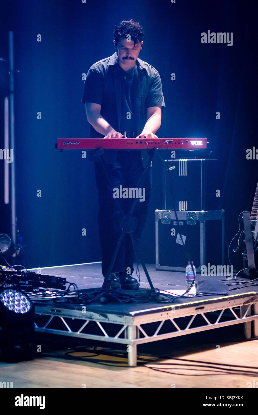 Edinburgh, Scotland. Thursday 12 June 2025. English indie rock band bôa ...