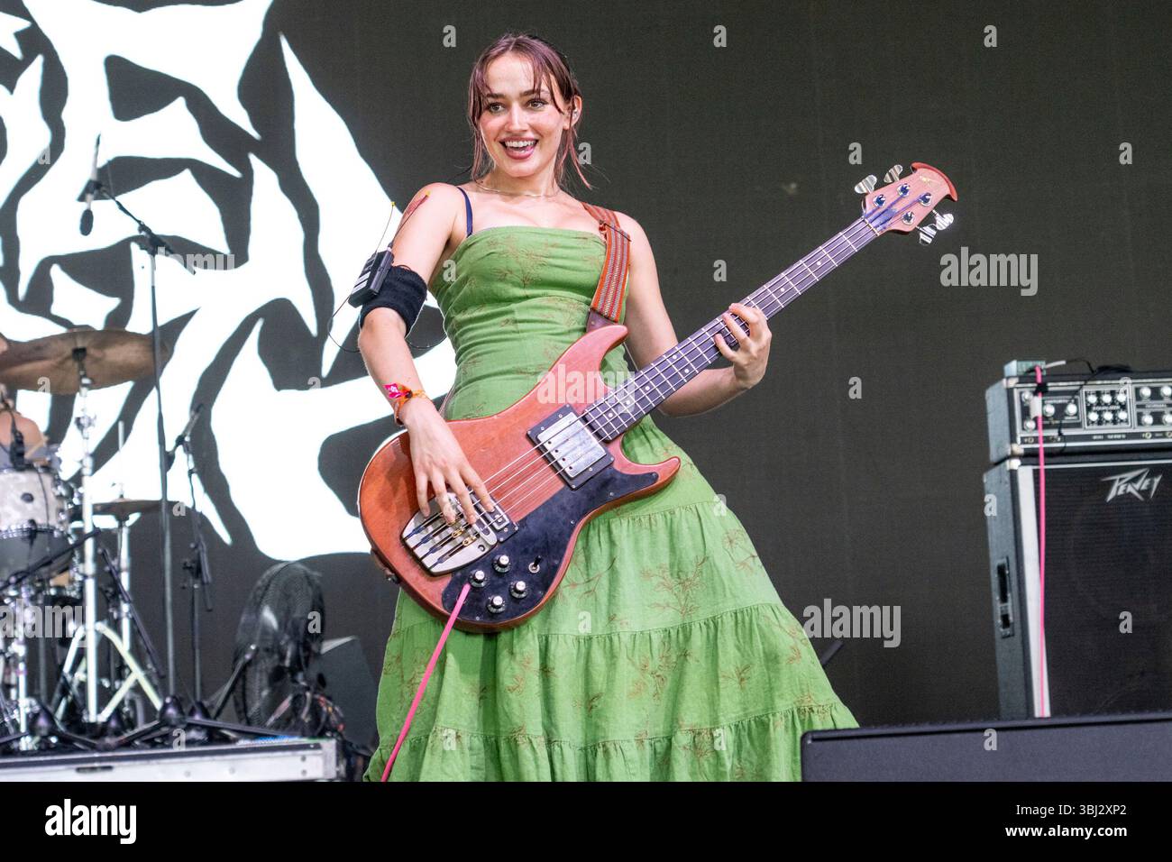 Kate Halter of Die Spitz performs during the Bonnaroo Music & Arts ...