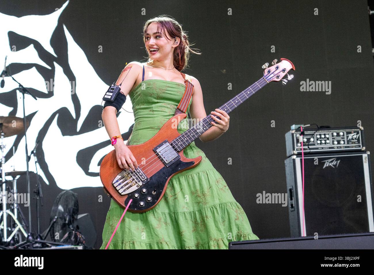 Kate Halter of Die Spitz performs during the Bonnaroo Music & Arts ...