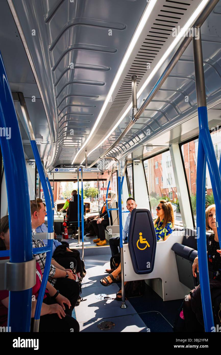 Coventry, UK 10th June 2025. Coventry Very Light Rail Demonstrator ...