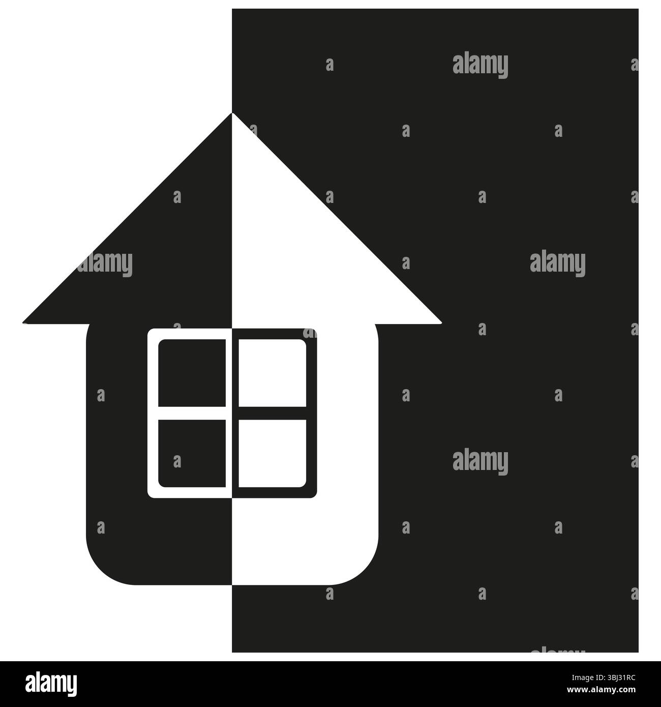 Detail facade structure modern Stock Vector Images - Alamy