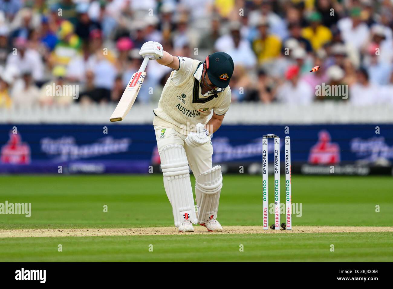 LONDON, UNITED KINGDOM. June 12: Travis Head of Australia lost his ...