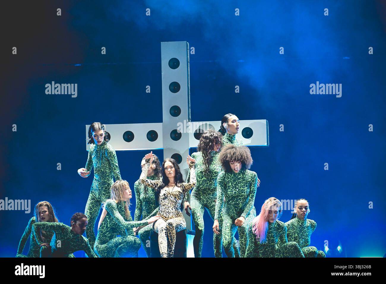 June 12, 2025, Napoli, Italy: Italian singer Elodie Di Patrizi, known ...