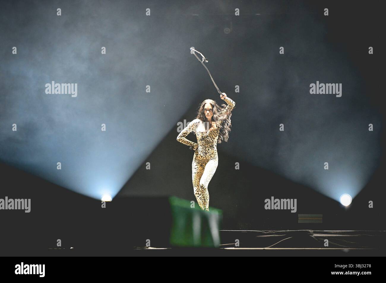 June 12, 2025, Napoli, Italy: Italian singer Elodie Di Patrizi, known ...