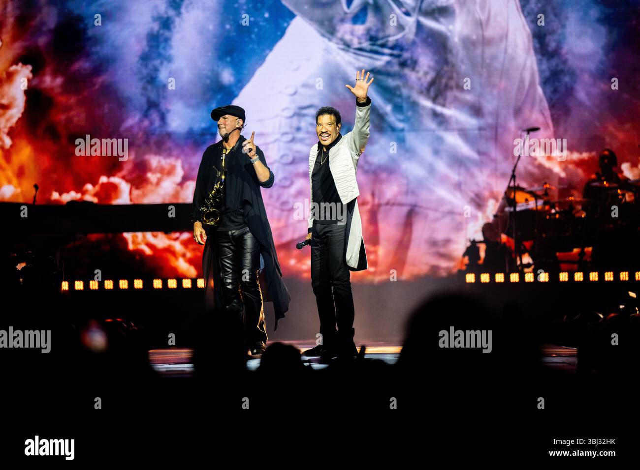 Manchester, 12 June 2025. Lionel Richie performing on stage at Co-op ...