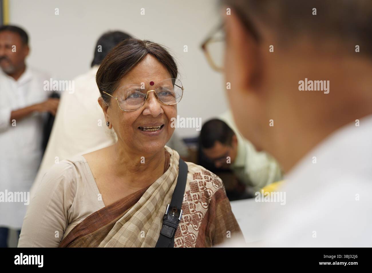 Prof. Ranjana Roy at the 49th Photographic Art Group Exhibition, organised by the Photographic ...