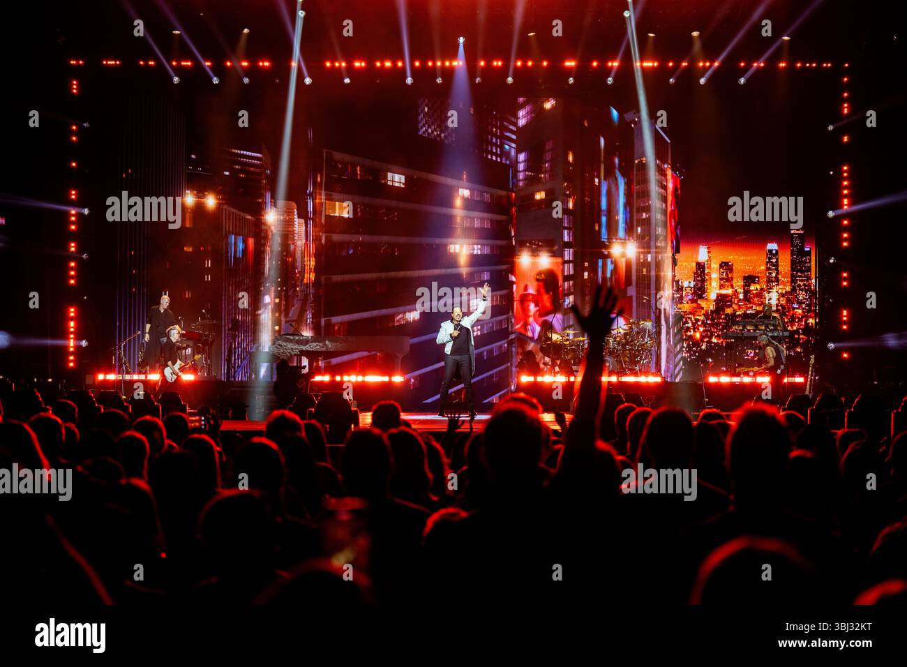 Manchester, 12 June 2025. Lionel Richie performing on stage at Co-op ...