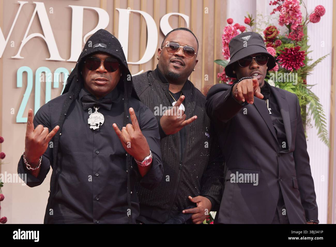 Shop Boyz attend the 2025 BET Awards at Peacock Theater on June 09 ...