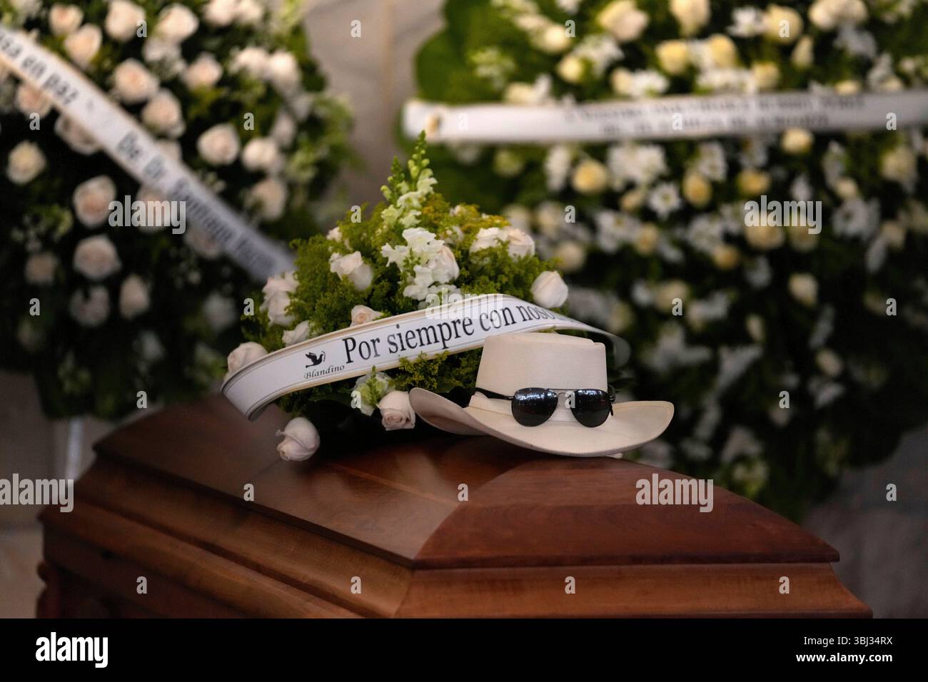 FILE - The hat and sunglasses of Dominican singer Rubby Perez, who died ...