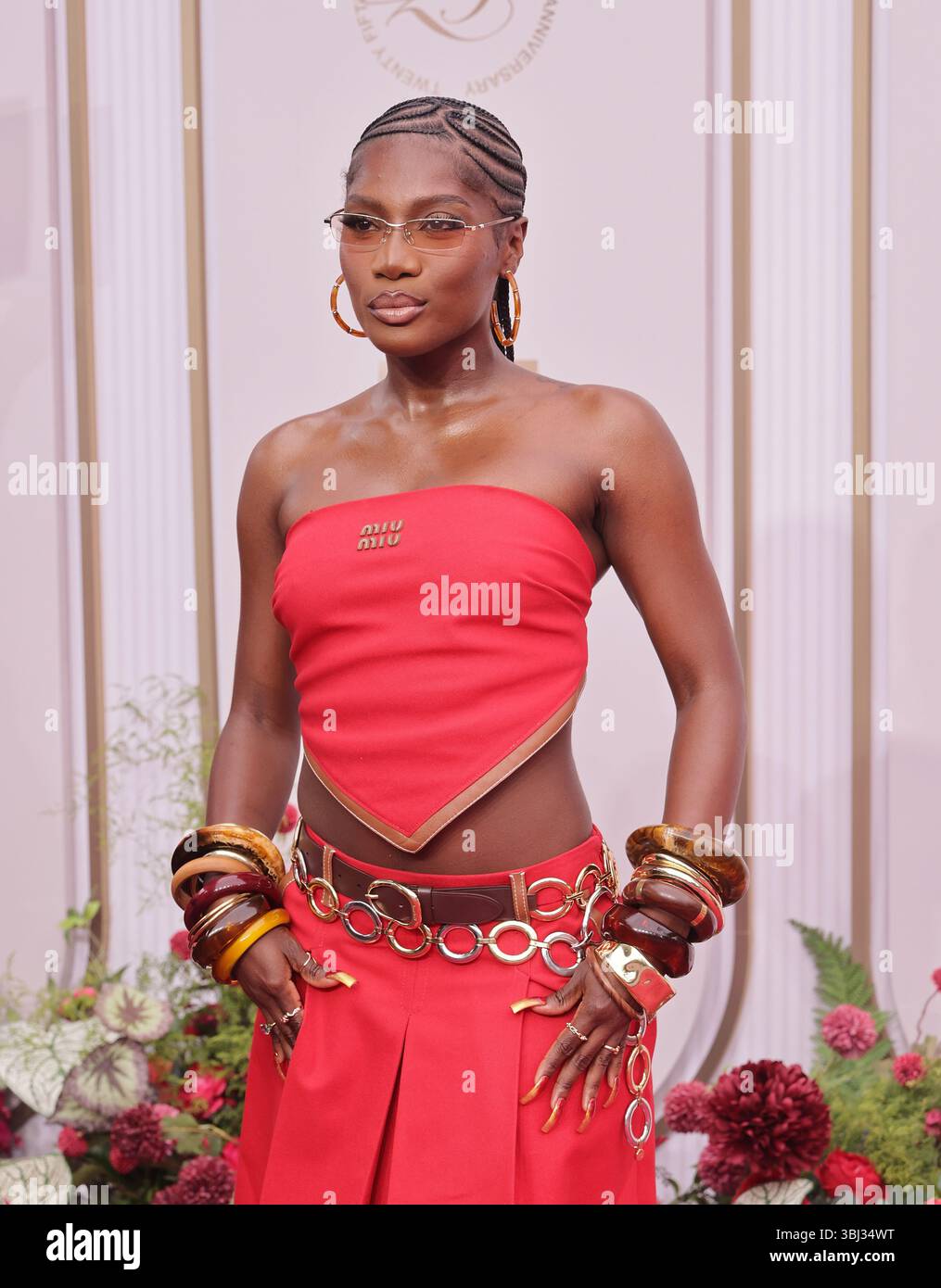 Los Angeles, USA. 10th June, 2025. Doechii attends the 2025 BET Awards ...