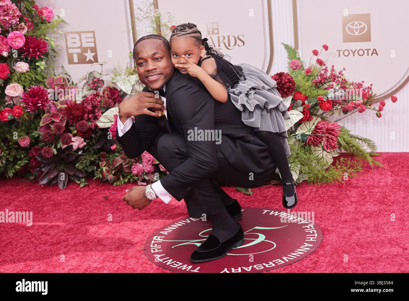 Tylil attends the 2025 BET Awards at Peacock Theater on June 09, 2025 ...