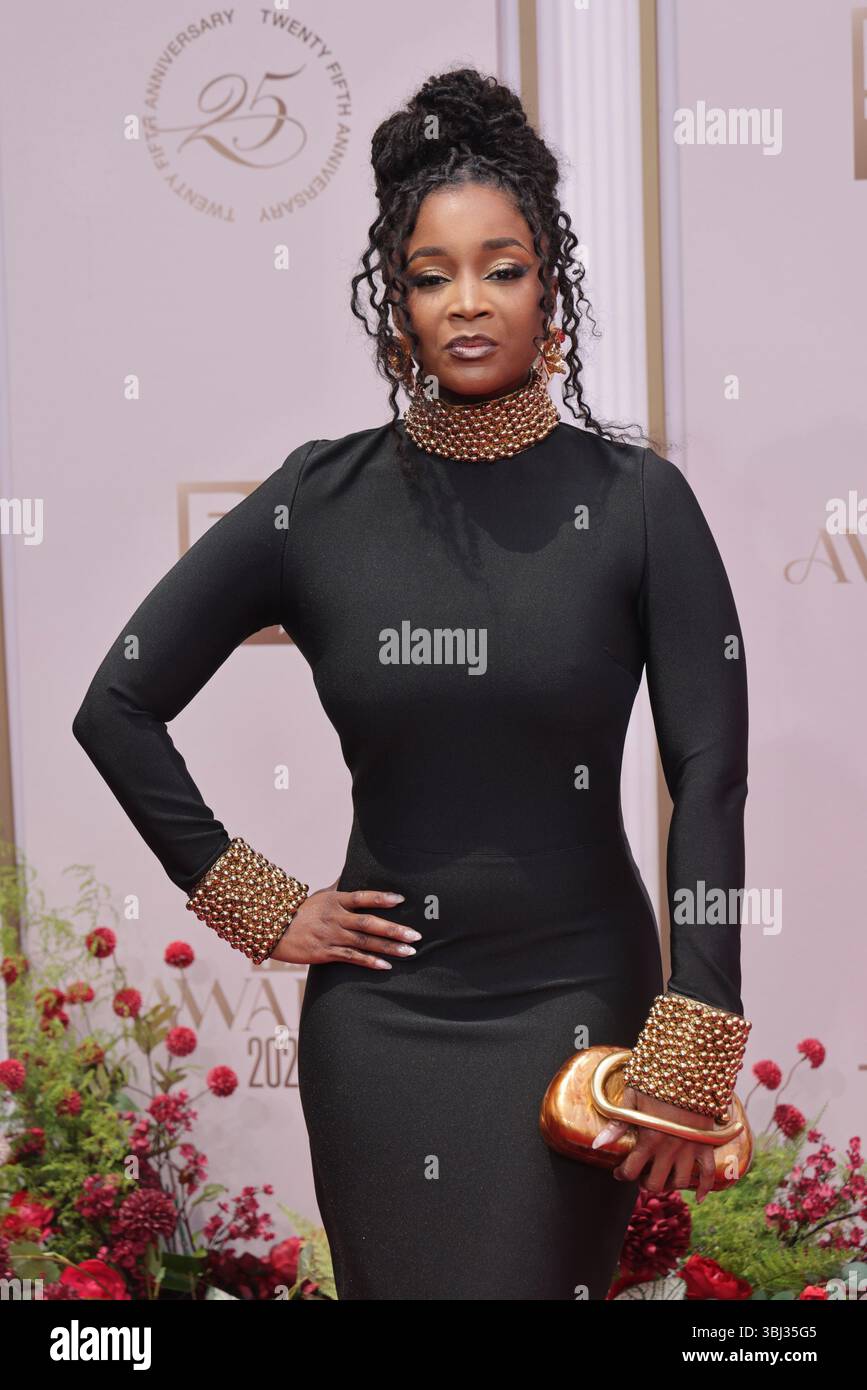 Los Angeles, USA. 10th June, 2025. Jennifer Sears attends the 2025 BET ...