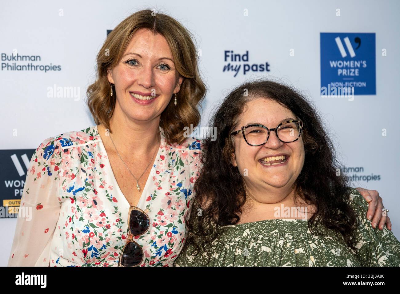 London, UK. 12 June 2025. Kath Viner and Naomi Alderman at the 2025 ...