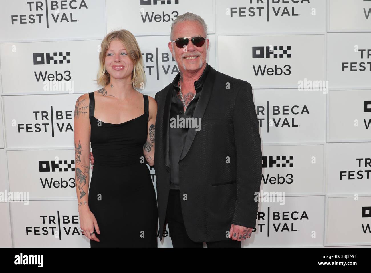 NEW YORK, NEW YORK - JUNE 11: Cast Members along with the Metallica ...