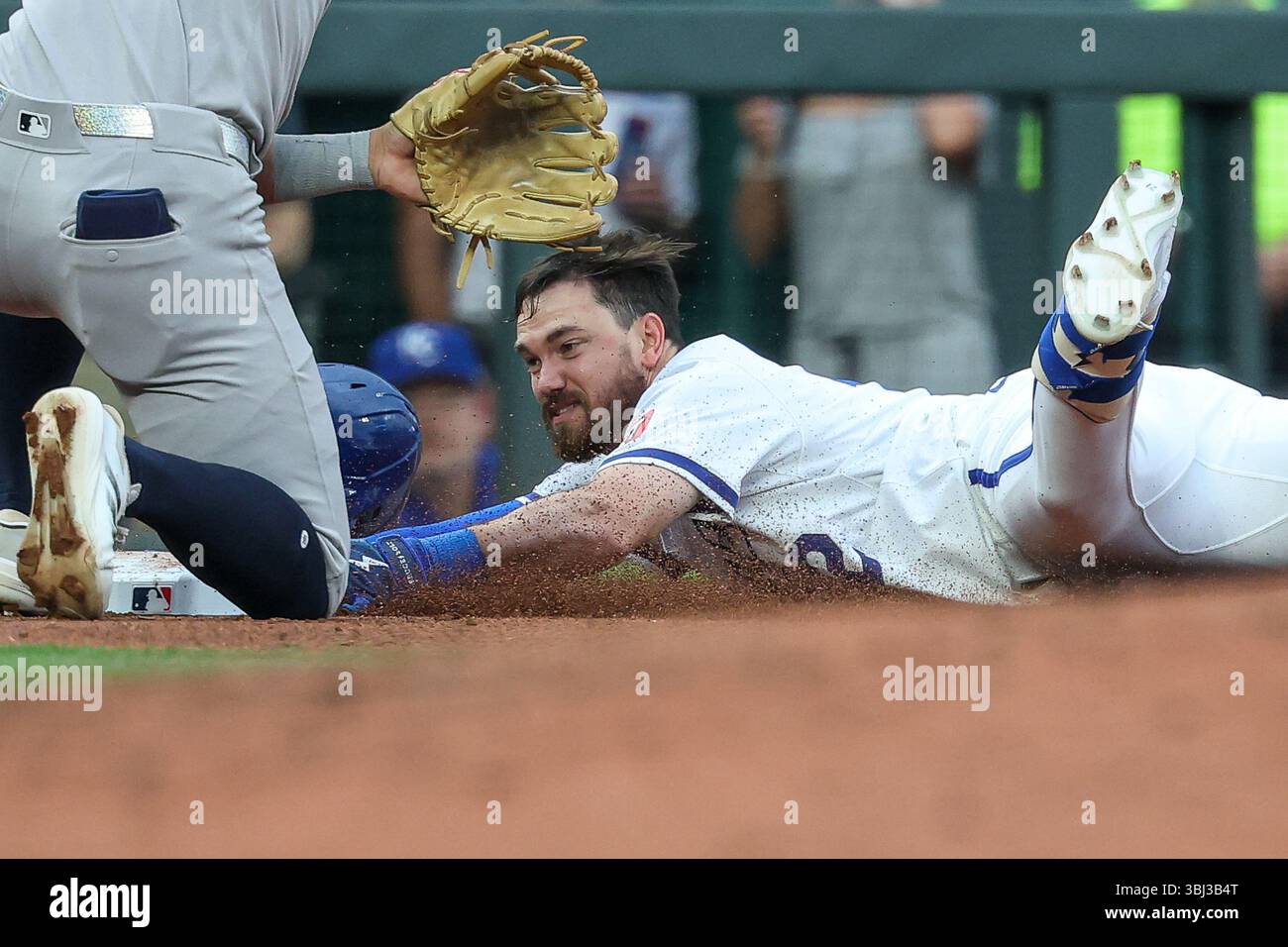 Kansas City, MO, USA. 12th June, 2025. Kansas City Royals left fielder ...