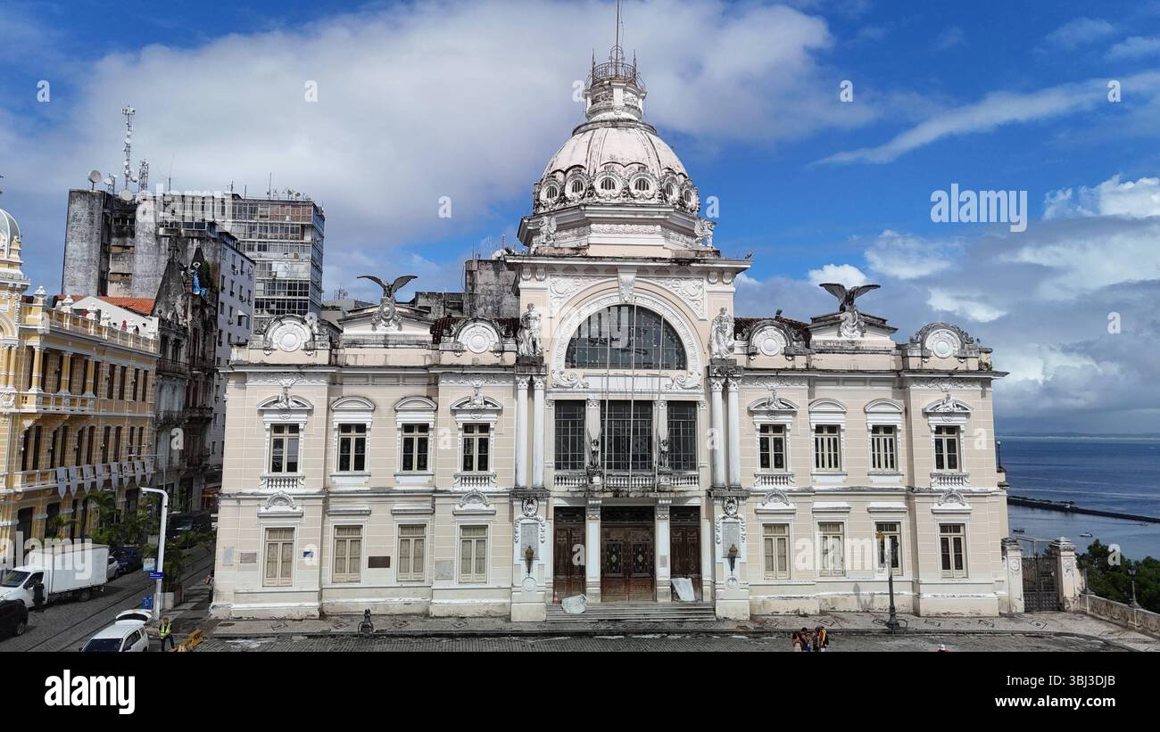 Palacio Rio Branco in Salvador salvador, bahia, brazil - may 25, 2025 ...
