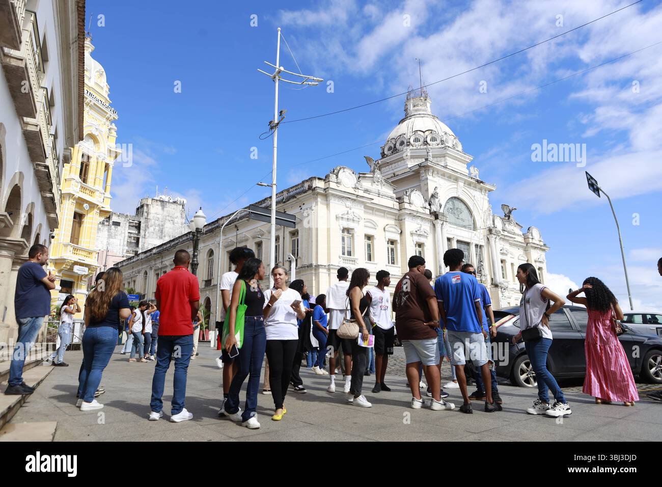 Palacio Rio Branco in Salvador salvador, bahia, brazil - may 25, 2025 ...