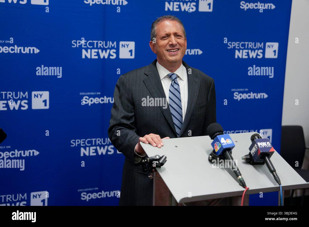 City Comptroller Brad Lander speaks after the New York City Democratic ...