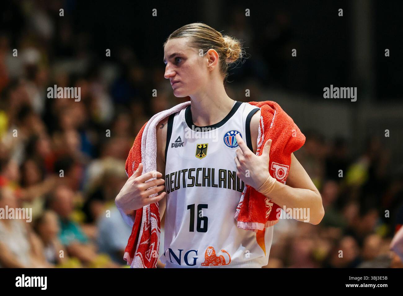 Alina Hartmann (Deutschland, 16) Basketball Damen Testspiel: Belgien ...