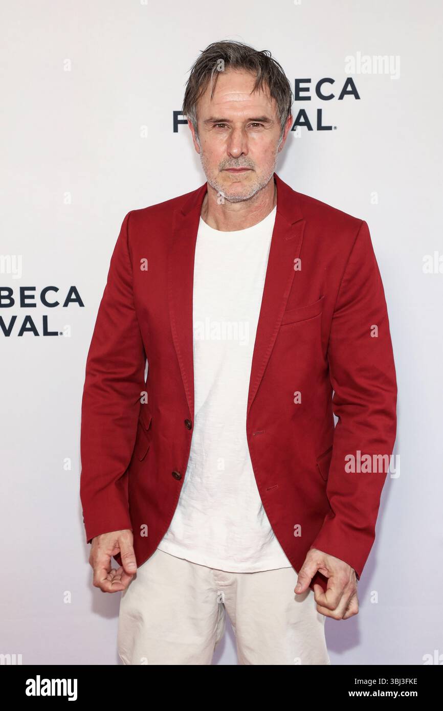 Actor and director David Arquette attends the "Gonzo Girl" premiere at ...