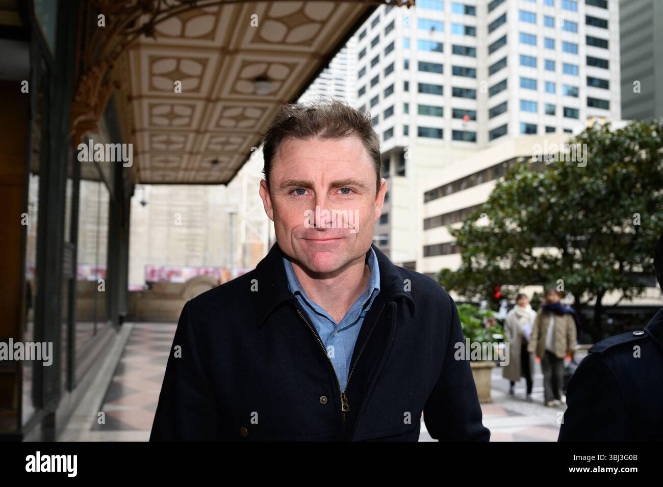 Daniel Muston leaves the Downing Centre District Court in Sydney ...