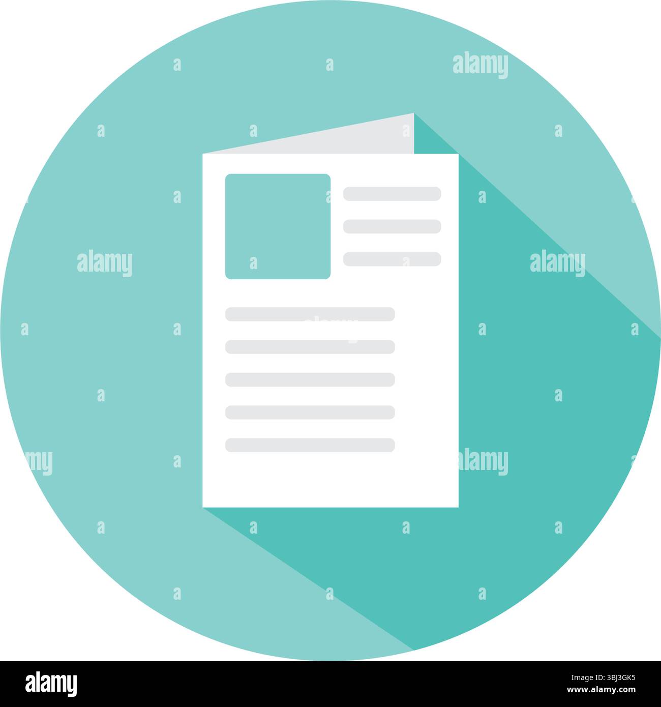 Modern Circular Flyer Design Stock Vector Image & Art - Alamy