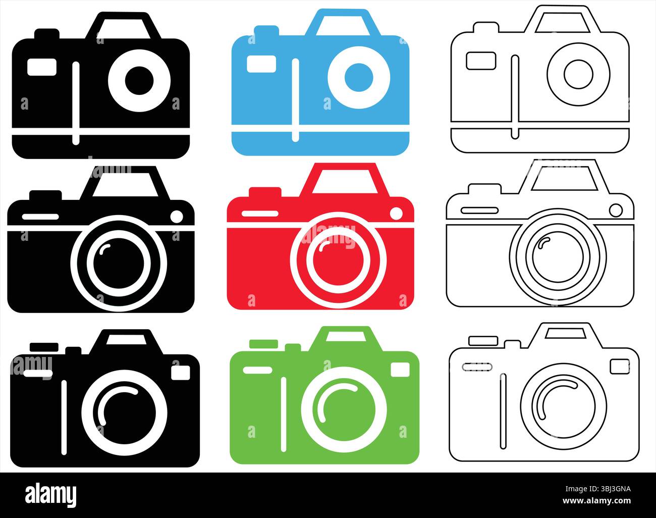 Simple line art icon featuring Stock Vector Images - Alamy