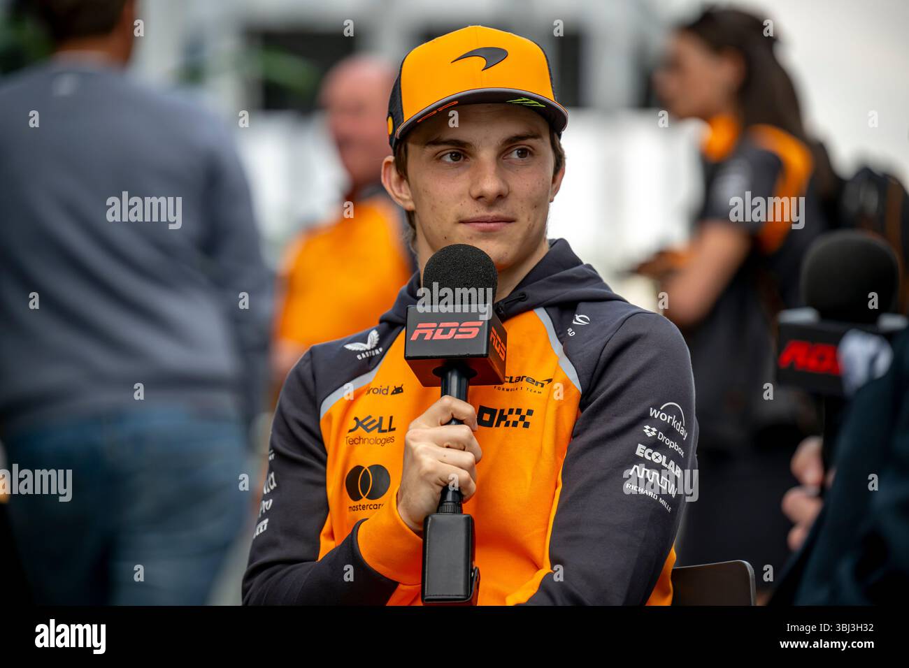 Montreal, Canada, 12 Jun 2025, Oscar Piastri, from Australia competes ...