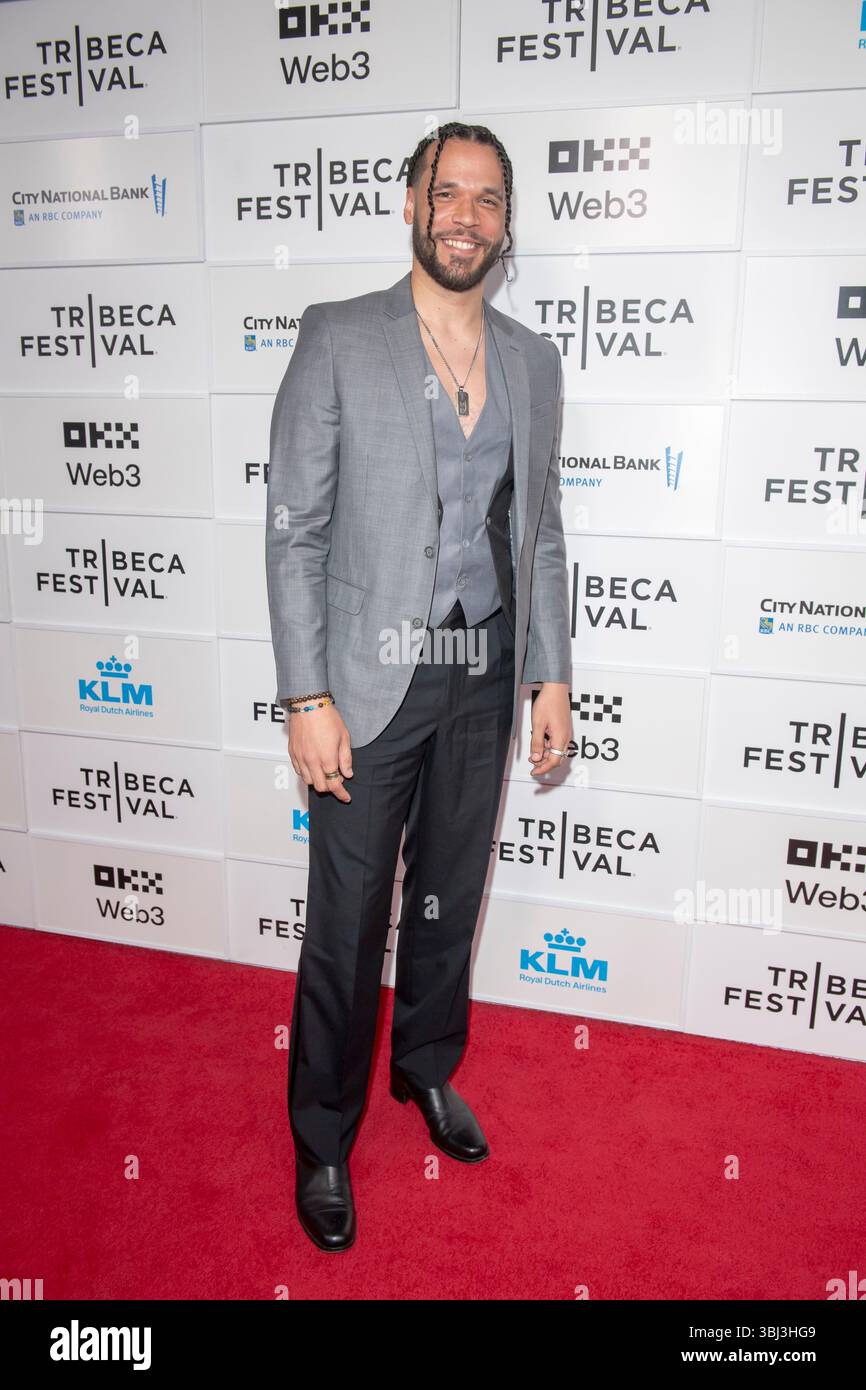 NEW YORK, NEW YORK - JUNE 12: Jordan Donica attends "The Gilded Age ...