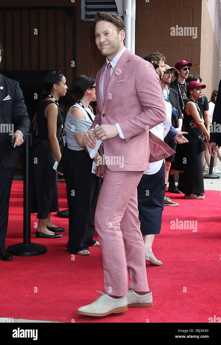 New York, NY June 12, 2025: Ben Lamb attend Tribeca Festival premiere ...