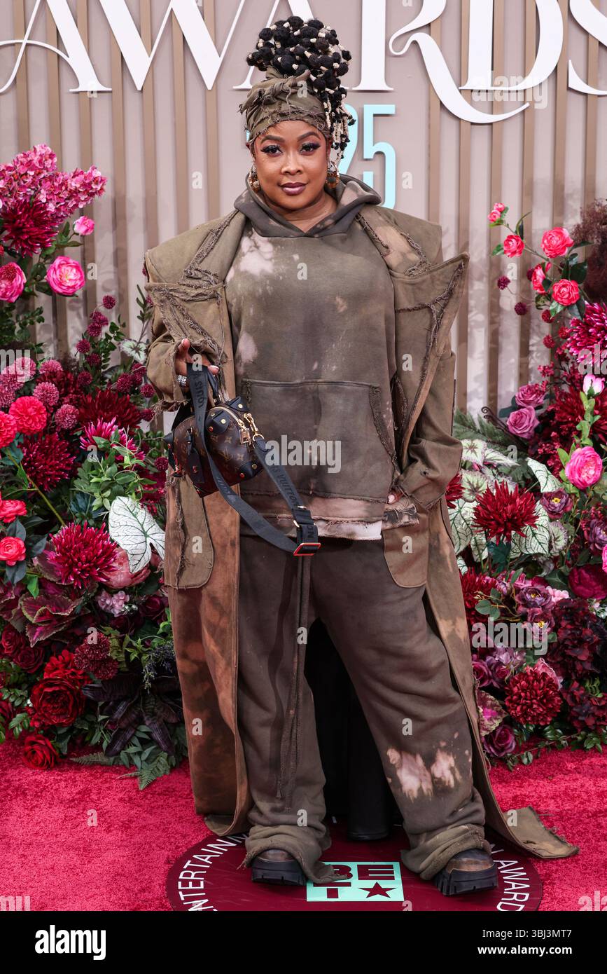 LOS ANGELES, CALIFORNIA, USA - JUNE 09: American rapper, actress ...
