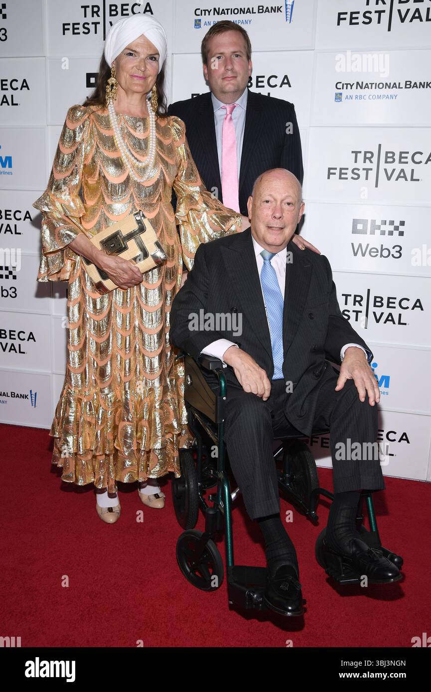 New York, USA. 12th June, 2025. (L-R) Emma Fellowes, Peregrine ...