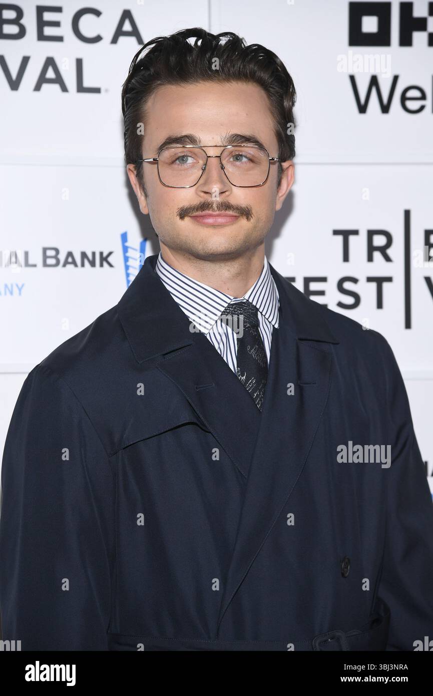 New York, USA. 12th June, 2025. Ben Ahlers attends 'The Gilded Age ...