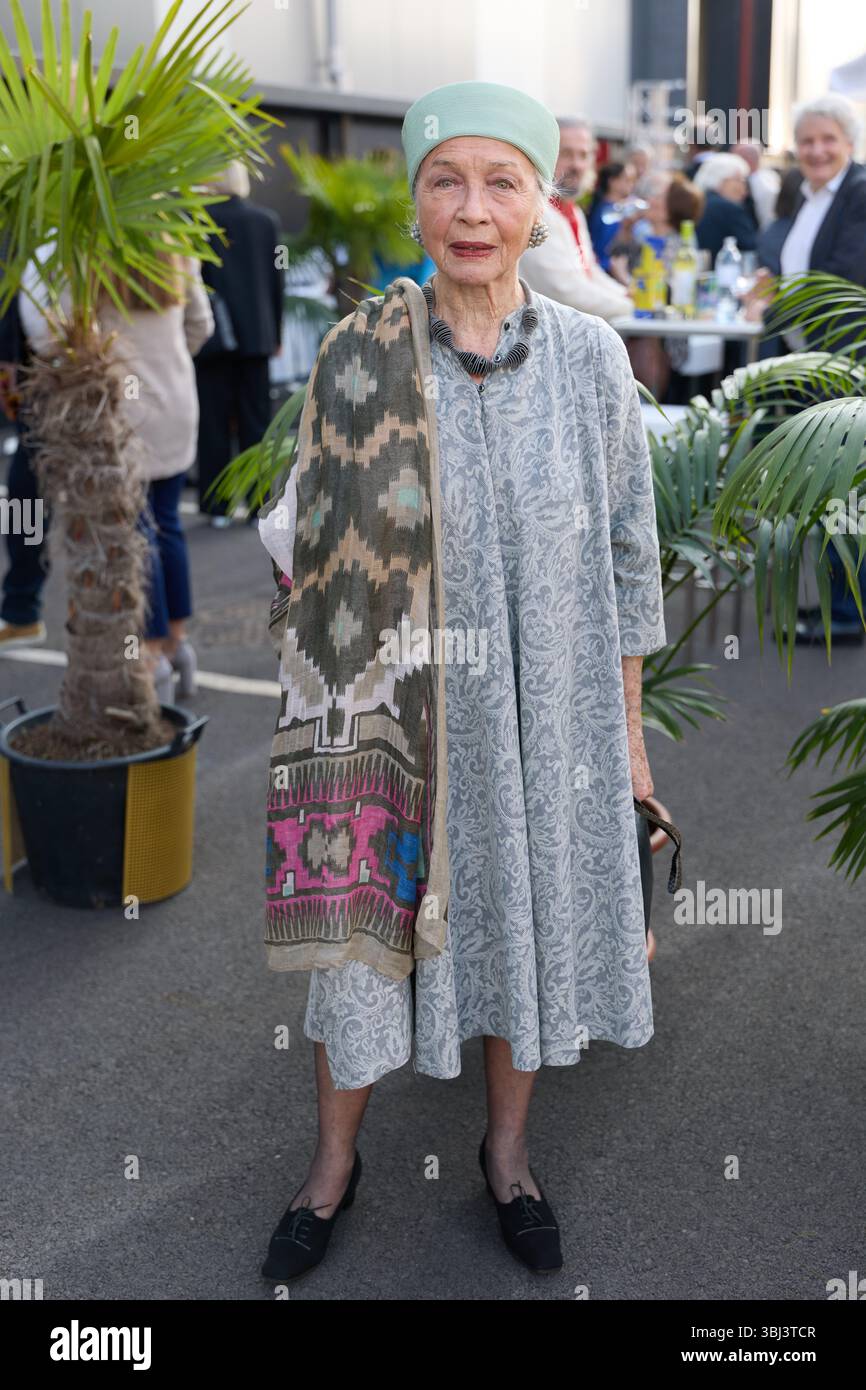at hq7 Studios in Vienna, Austria. , . on 12 June 2025. Christine ...