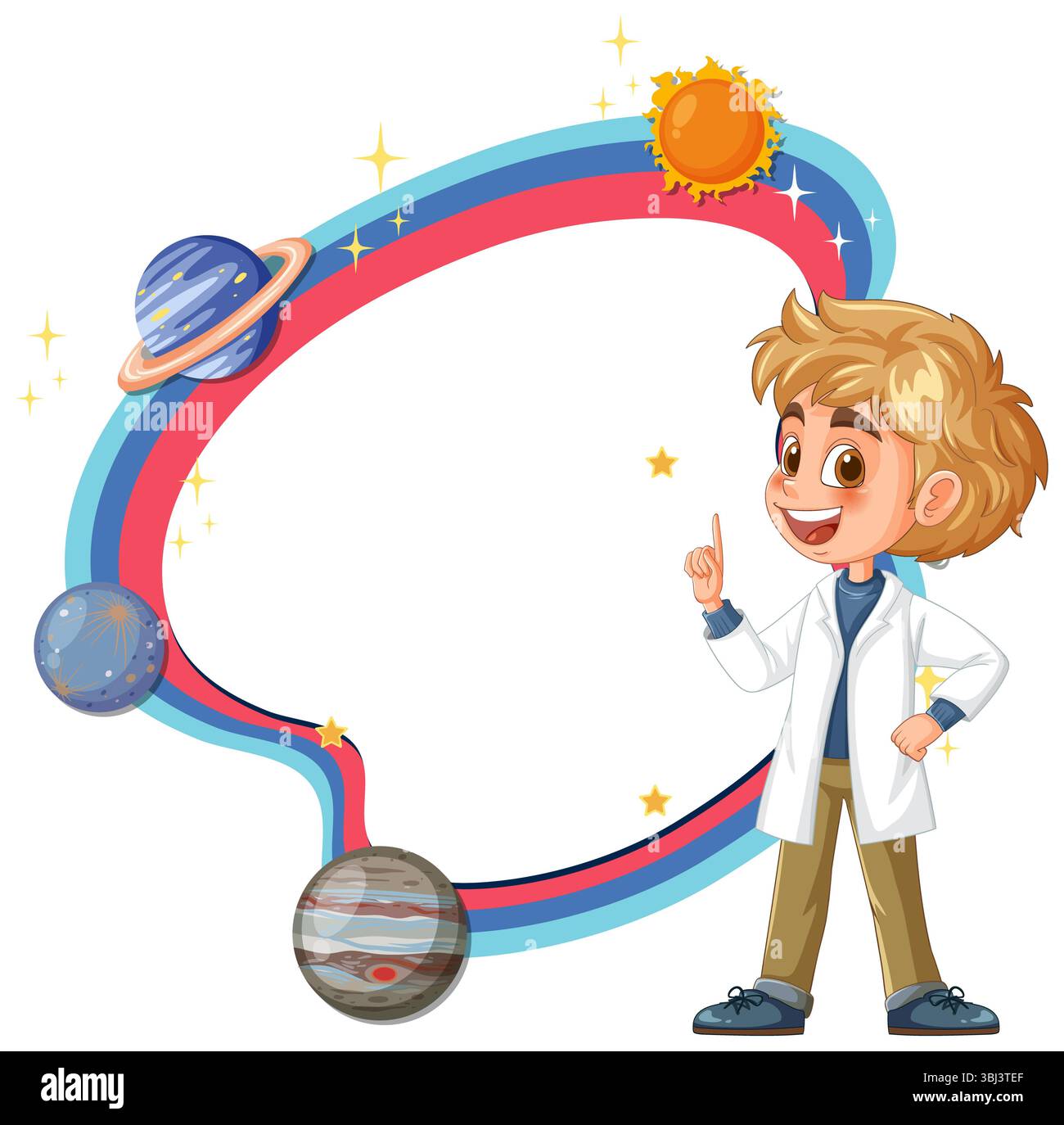 School science lab coat Cut Out Stock Images & Pictures - Alamy
