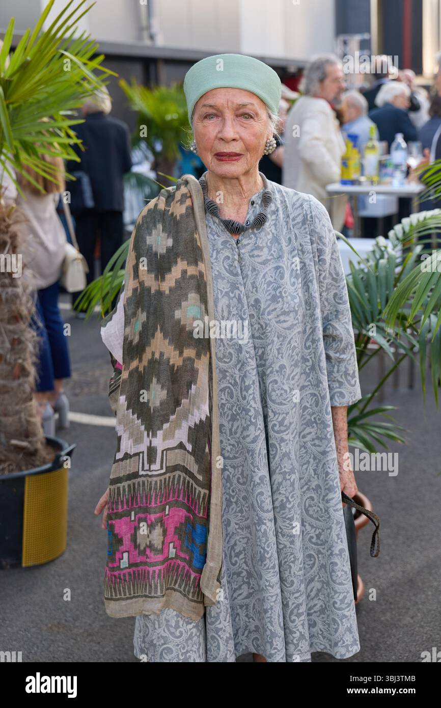 at hq7 Studios in Vienna, Austria. , . on 12 June 2025. Christine ...