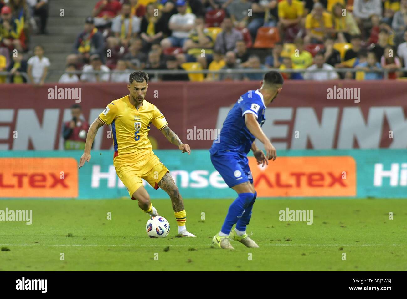 Marius Marin during World Cup qualifying match Romania vs Cyprus, 10.06 ...